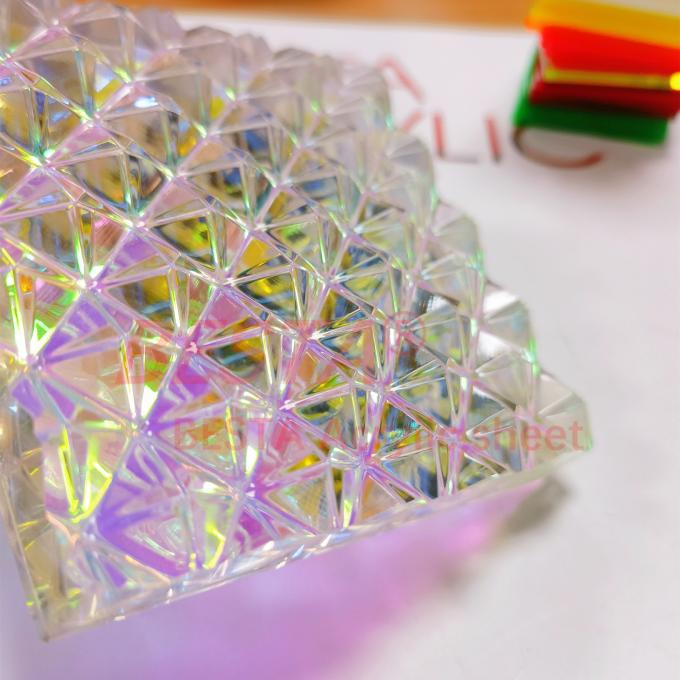Customizable Color Flare 6mm Acrylic Sheets Pmma Diffuser Sheet