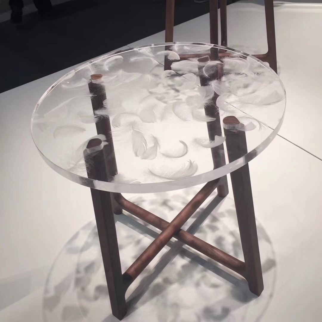 Feather Cast 15mm acrylic sheet High Gloss decorative plexiglass panels ...