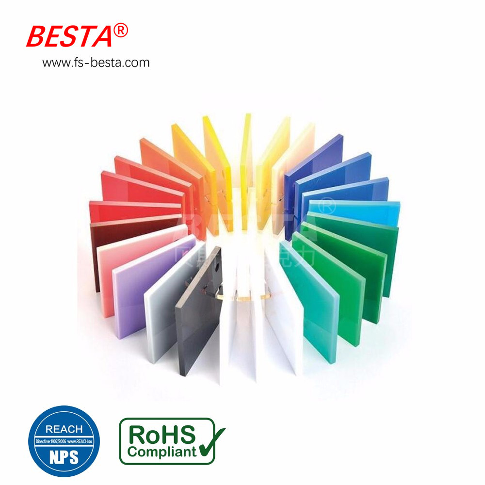 PMMA Cast Colored Acrylic Sheets Acrylic Led Sign Board 4ft X 8ft