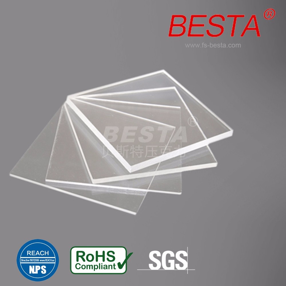 BESTA 2mm-100mm Thick Colored Clear Plastic Sheets Uv Transmitting ...