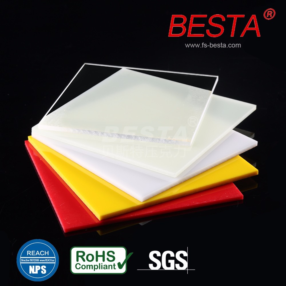 ITS Orange Light Guide Acrylic Sheet 10mm Colored Flexible Plexiglass ...